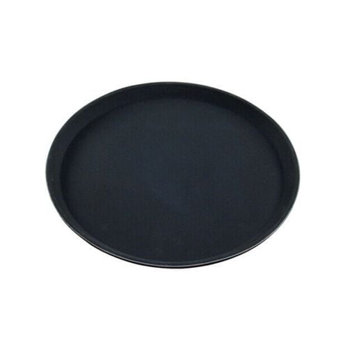 Chef Inox Plastic Round Black Non Slip Serving Tray 40cm - Bunnings ...