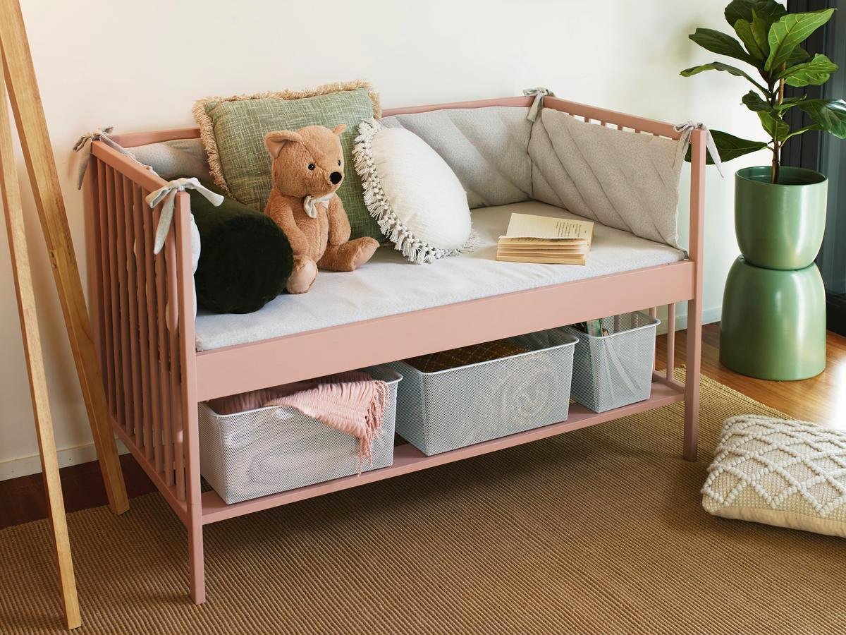 How To Upcycle A Cot Into A Kids’ Couch - Bunnings Australia