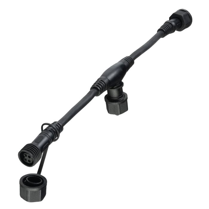 Brilliant Lighting T-Piece Connector - To Suit Warm White Garden Light ...