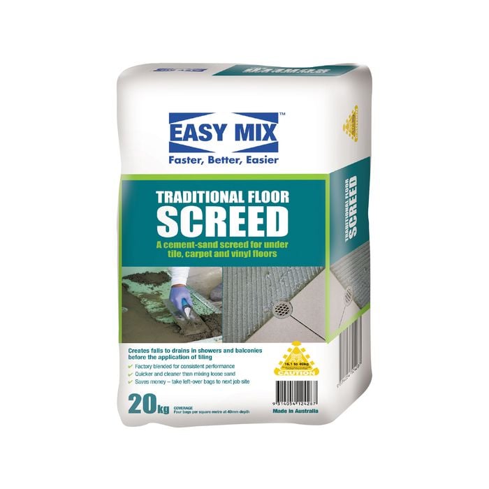Easy Mix 20kg Traditional Floor Screed - Bunnings Australia