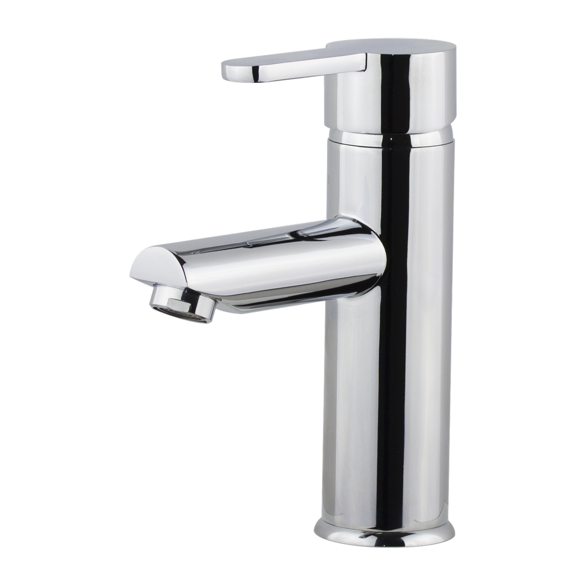 MIXX Chrome Magnolia Upright Basin Mixer WELS 4 Star 6.5L/min ...