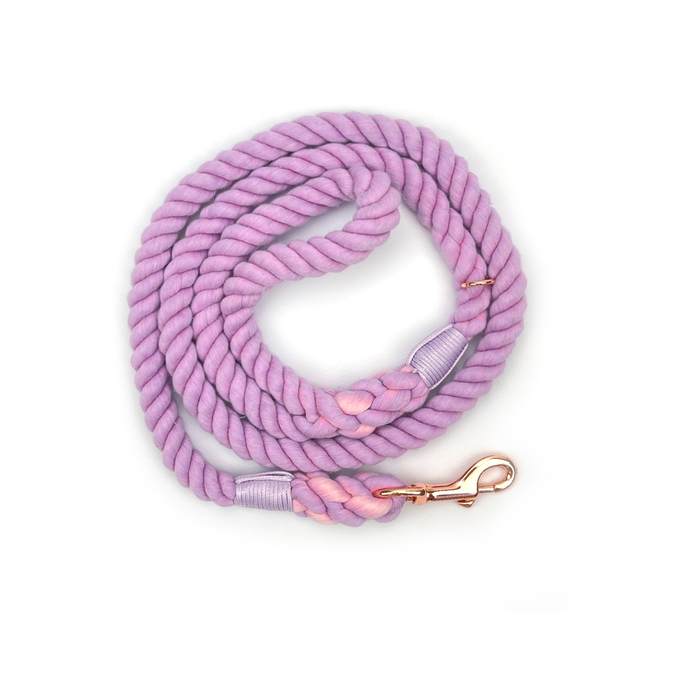 Holly & Co Lavender 150cm Stylish Dog Rope Lead / Leash - Bunnings ...