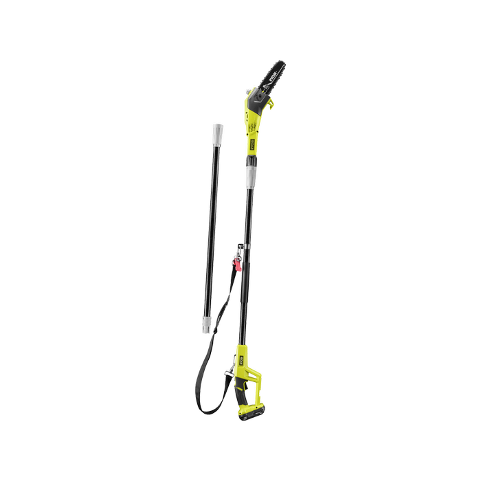 Ryobi 18V ONE+ 8” Pole Pruner and 10” Chainsaw 2.0Ah Kit R18X2B42 ...