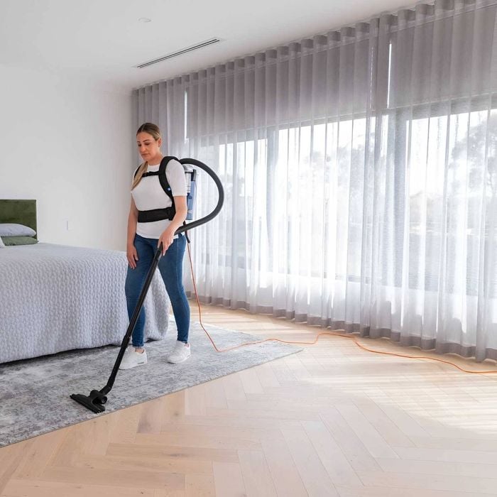 Pacvac Velo Lightweight Backpack Vacuum Cleaner with Ecoharness ...