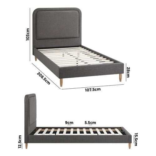 Oikiture Bed Frame King Single Size BOB - Bunnings Australia