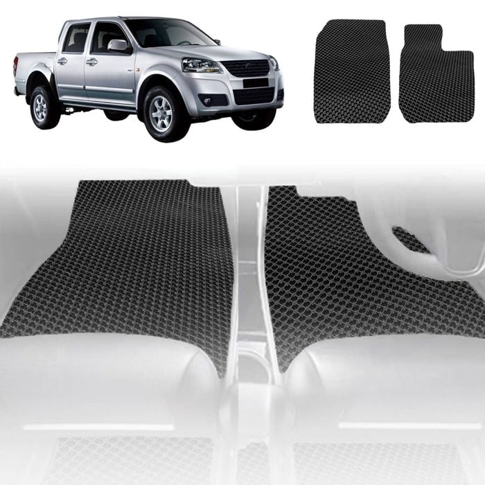 6D Diamond Car Floor Mats for GWM Haval V240 Single Cab (Wingle 5) 2010 ...