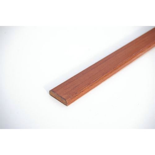 35 x 10mm 3.6m Lining Coverstrip Cedar Matt Stained Hardwood - Cedar ...