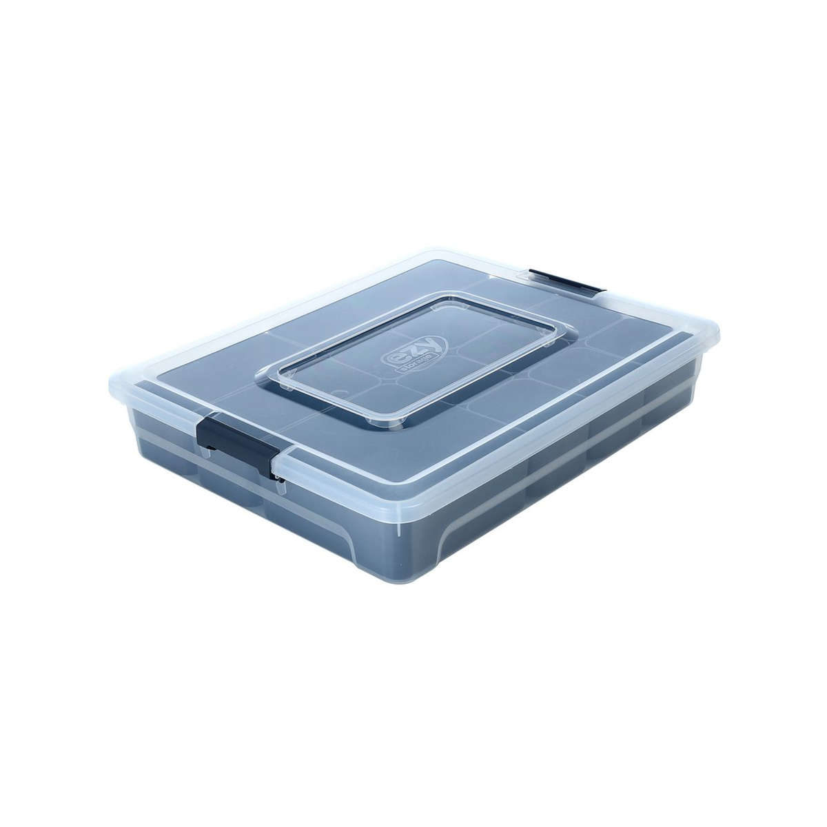 Ezy Storage Sort It 4.8L Storage Container With 13 Shallow Cups ...