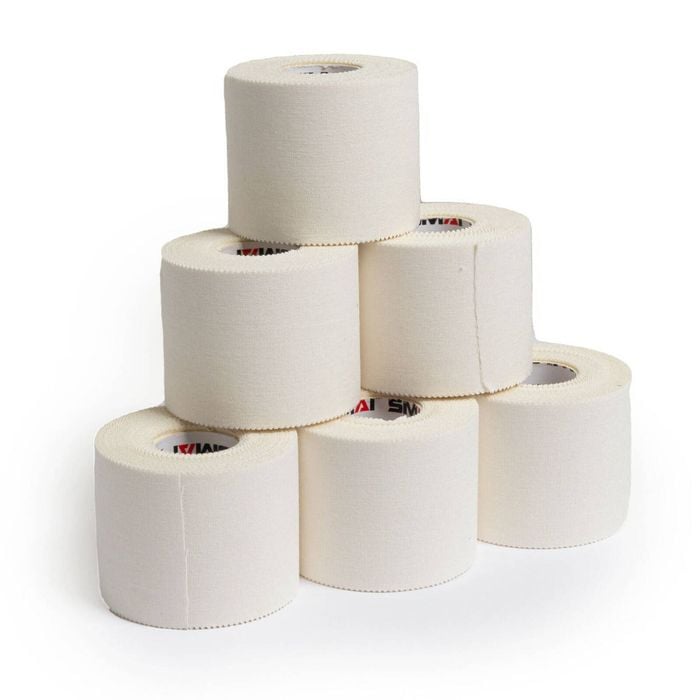 SMAI Boxing Tape - 5cm (6pk) - White - Bunnings Australia