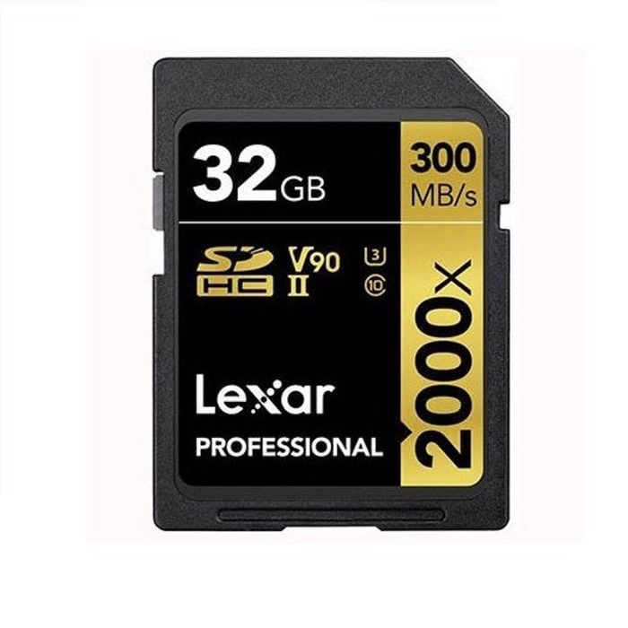 Lexar Professional 2000X SDHC/SDXC UHS-II SD Card -32GB - Bunnings ...