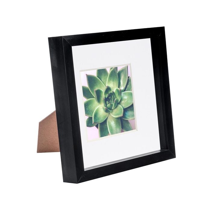 Nicola Spring 8 x 8 3D Shadow Box Photo Frame - Craft Display Picture ...