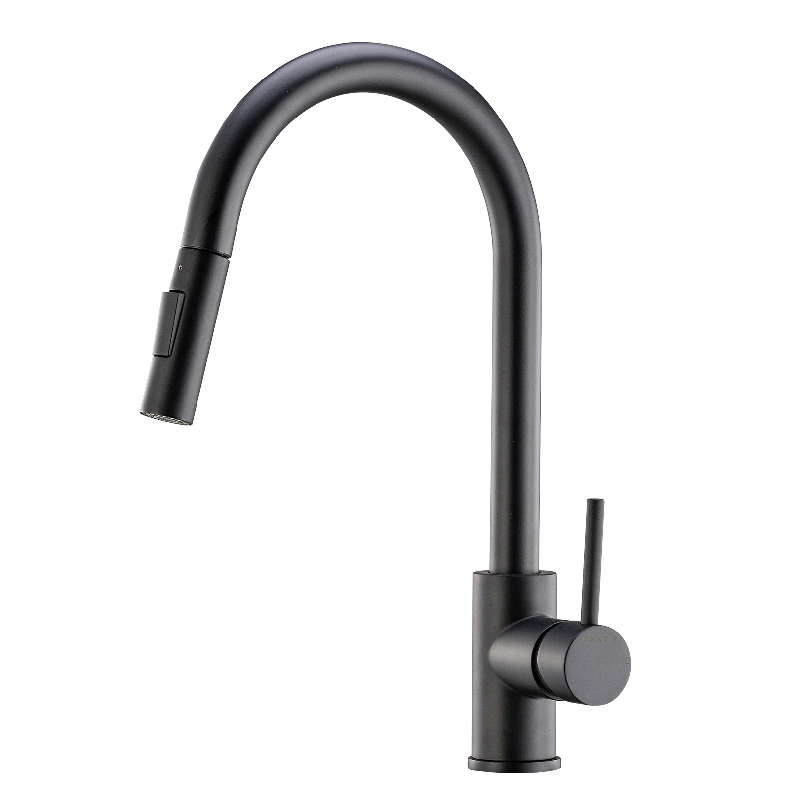 Mondella 35mm Cadenza Vege Spray Sink Mixer WELS 5 Star 6L min Black Bunnings Australia
