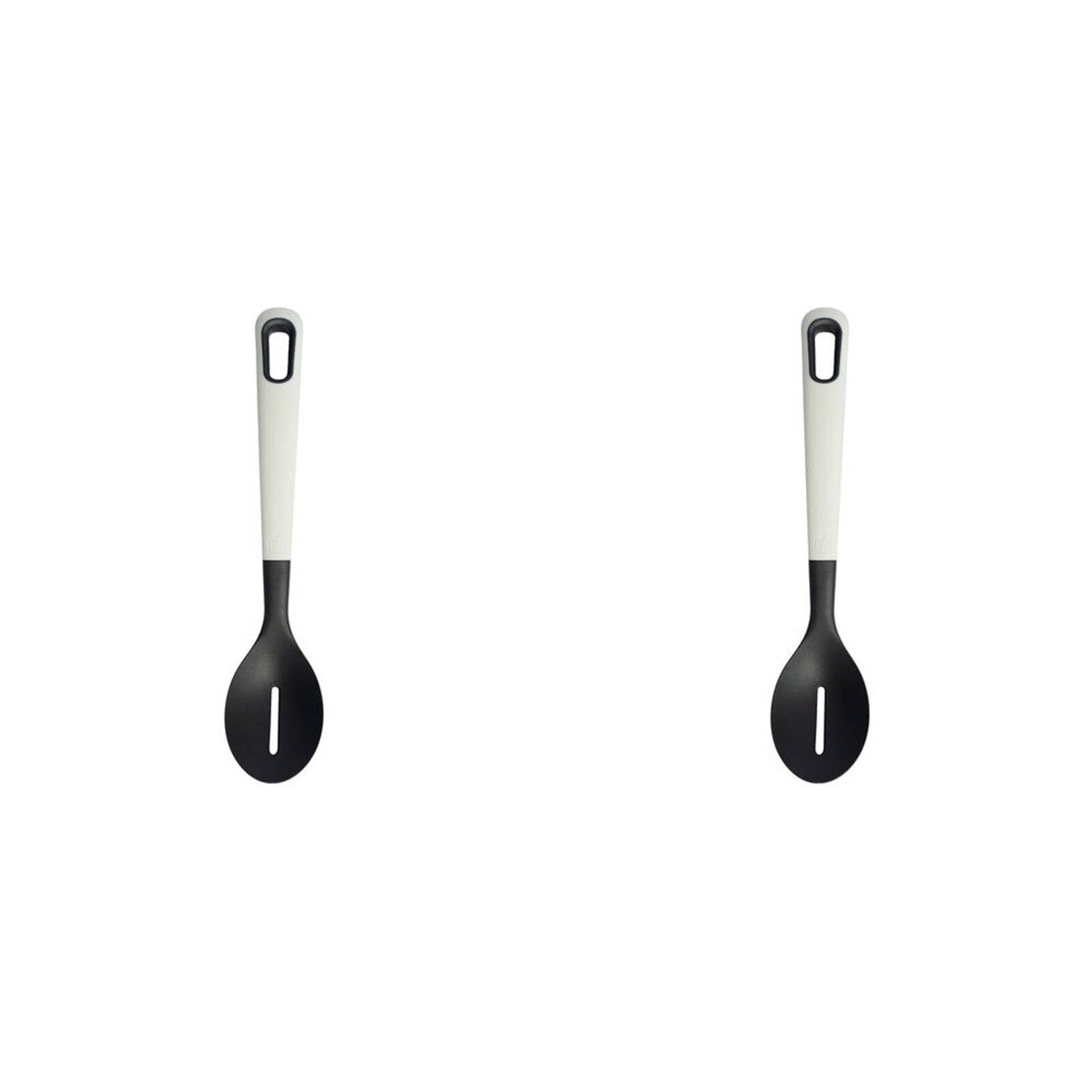 2PK eKu Upcycle Soft Grip Slotted Spoon - Caviar Black - Bunnings Australia