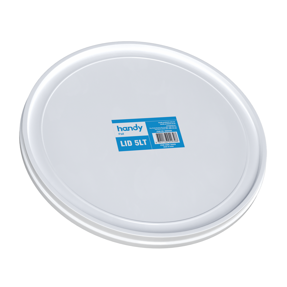 Handy Pail 5L Round Pail Lid - Bunnings Australia