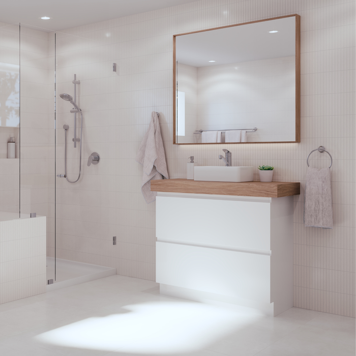 Mondella 900mm Rococo Free Standing Vanity Cabinet - Bunnings New Zealand