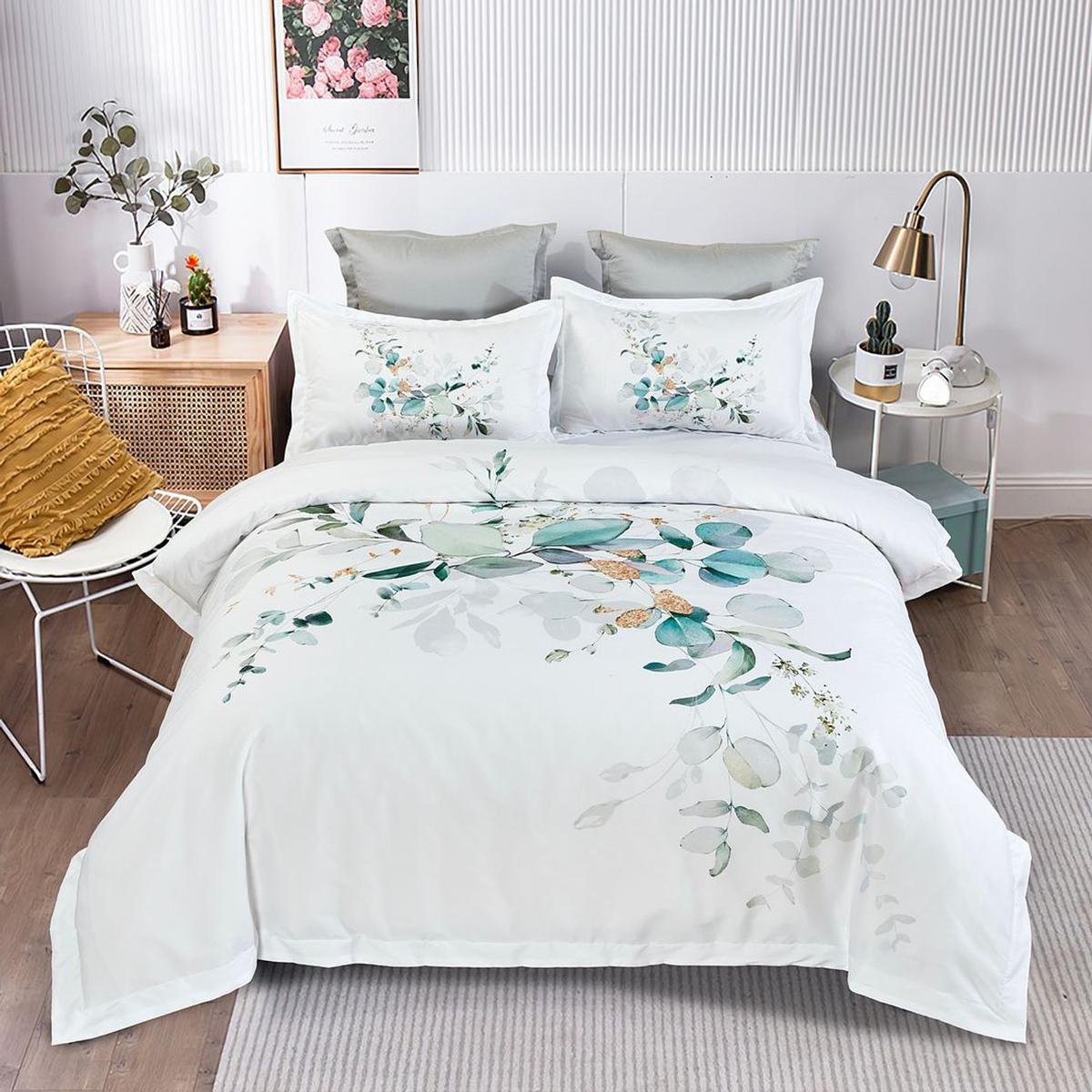 Fabric Fantastic King Size Zinya Quilt/Doona/Duvet Cover Set - Bunnings ...