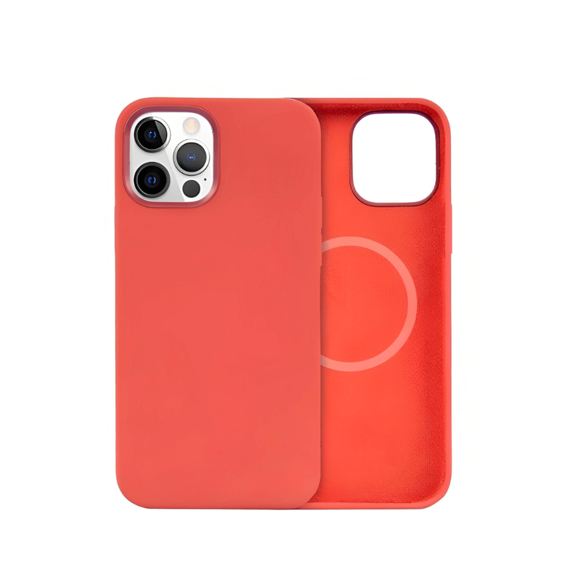12 Pro Max Red Magsafe Wallet Leather Case For Iphone - Bunnings Australia