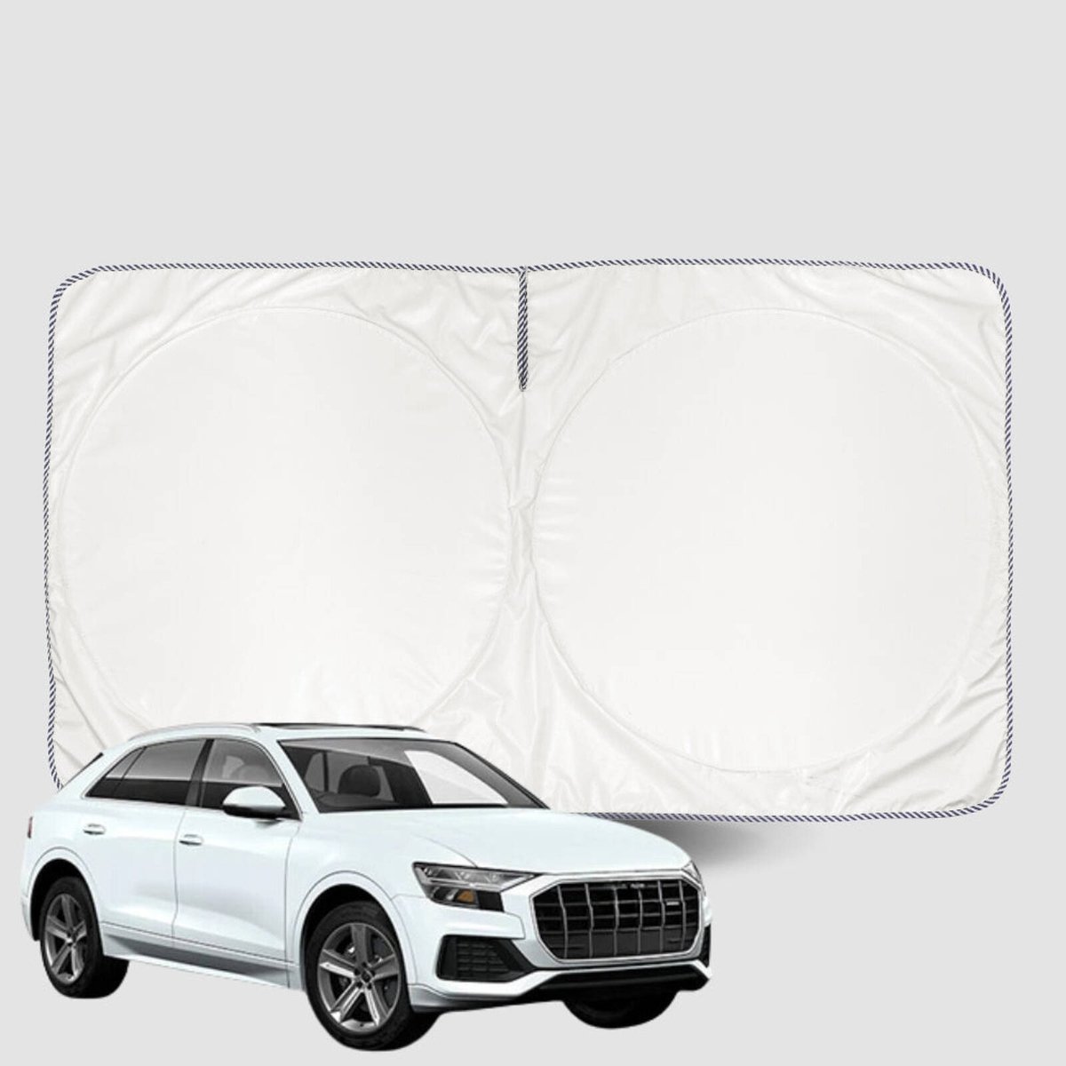 Windscreen Sun Shade for Audi Q8 SQ8 RSQ8 2018-Current Universal Fit ...