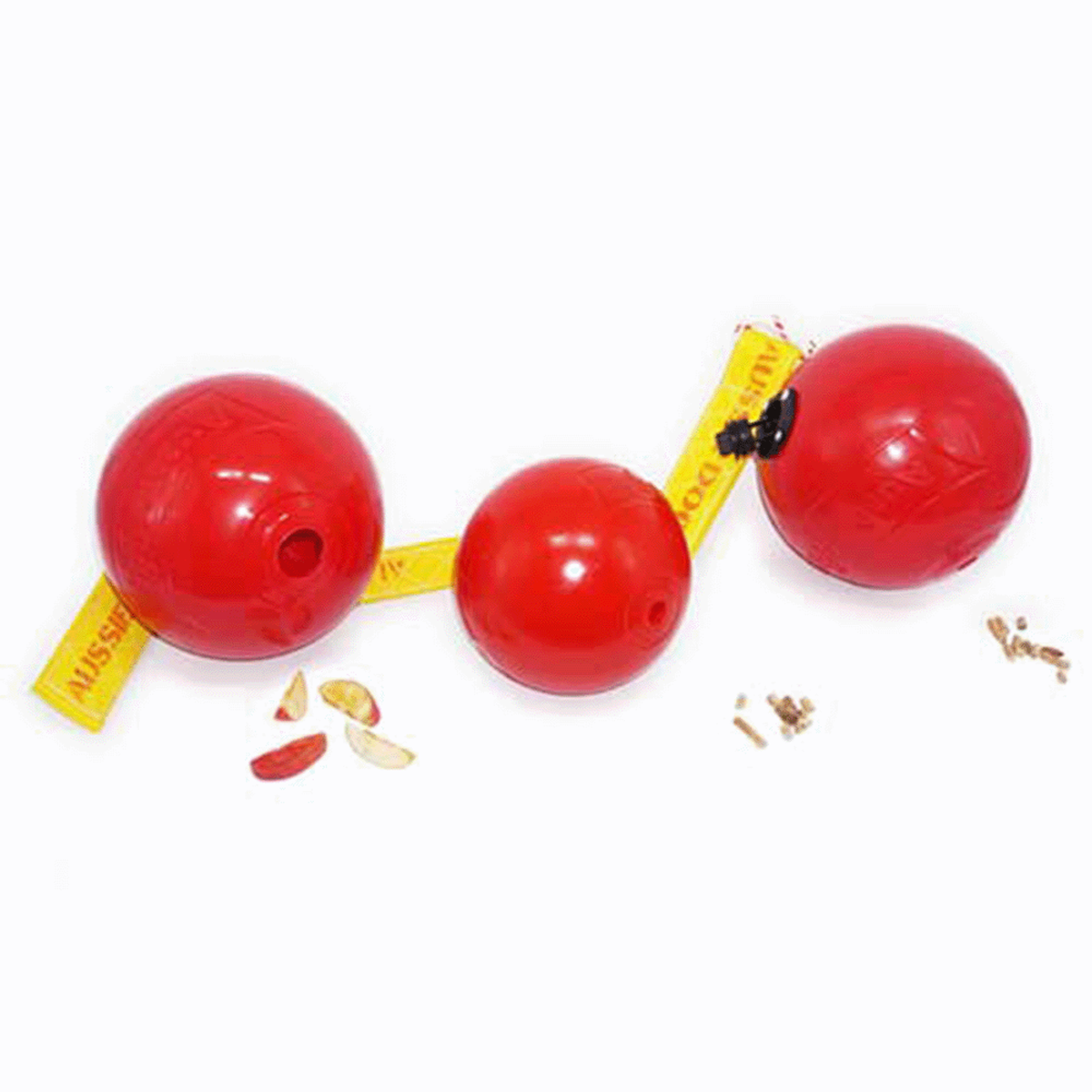 Aussie Dog Mini Jiggy Snack Pack Treat Dispensing Horse Toy Small Hole ...