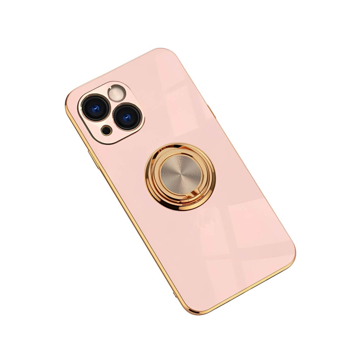 Iphone Ring Case 7/8 Plus Ring Case Pink Luxury Cover - Bunnings Australia