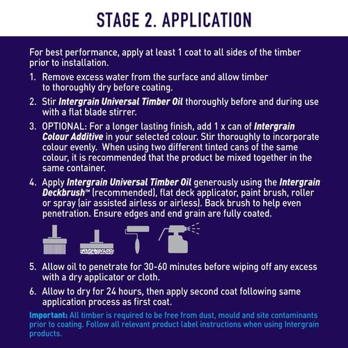 Intergrain 10L Clear Universal Timber Oil - Bunnings Australia