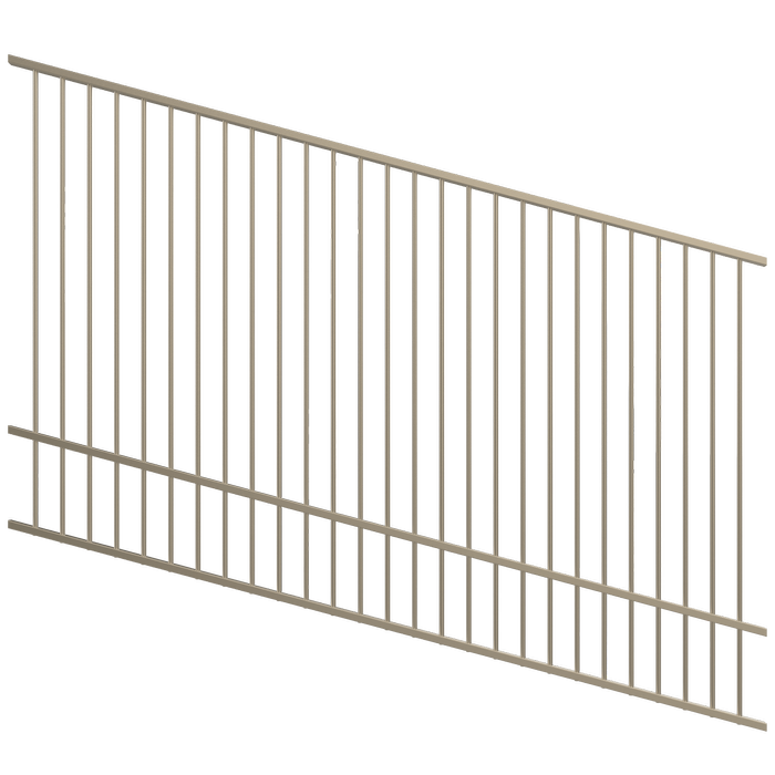 ProtectorAl 1201-2400W x 1500H Paperbark Flat Top Pool Fence Panel ...