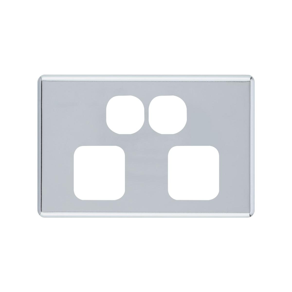 Deta S-Line Double Polished Chrome Powerpoint Cover Plate - Bunnings ...