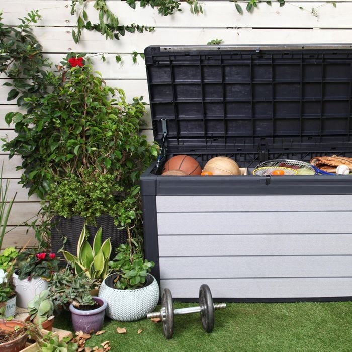 Keter 380L Denali Outdoor Storage Box - Bunnings Australia