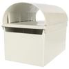 HomeLeisure Small White Paterson Post Letterbox - Bunnings Australia