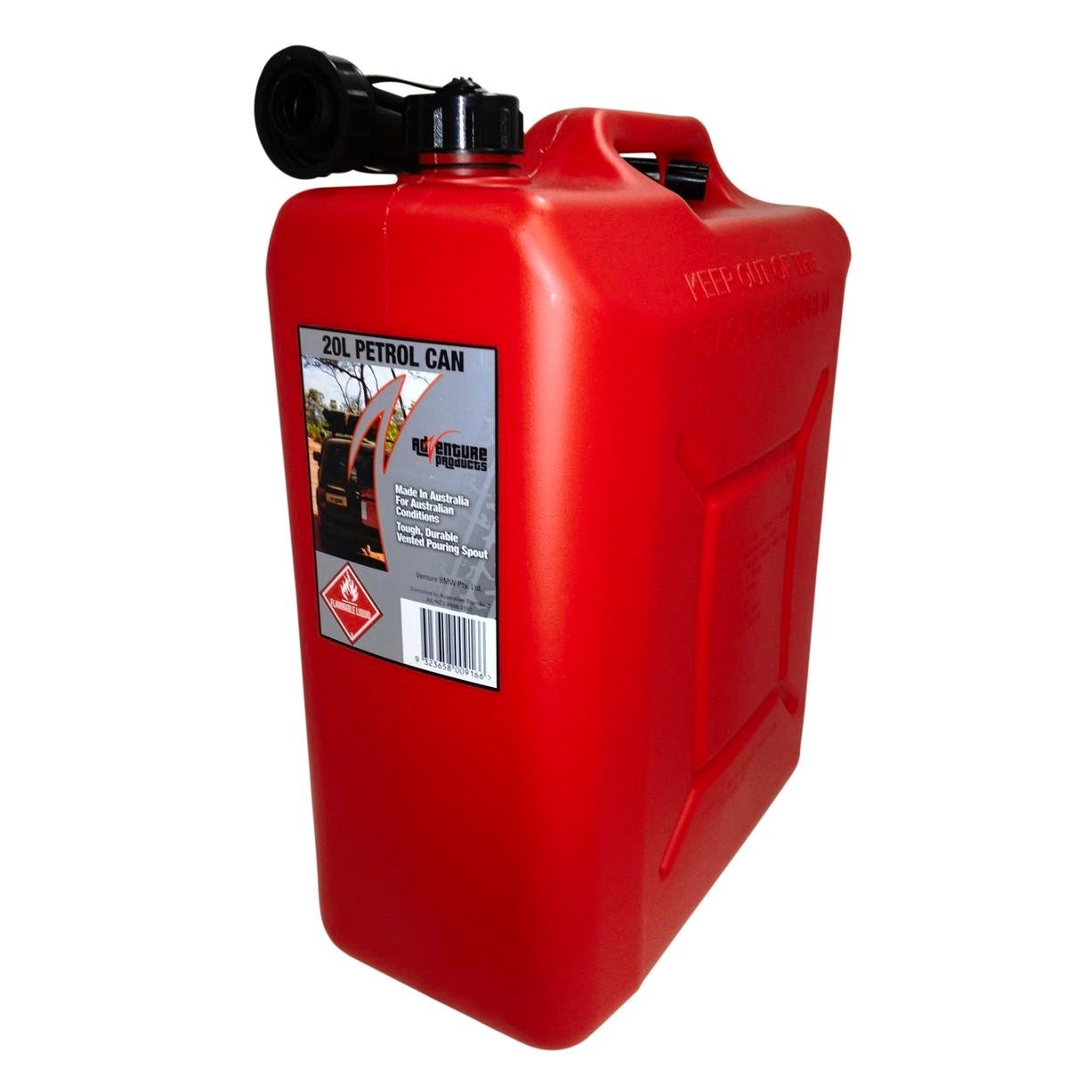AdVenture Products Fuel Can And Pourer - 20L - Bunnings Australia