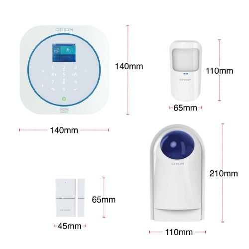 Orion Smart Alarm System Kit With Keypad - Bunnings Australia