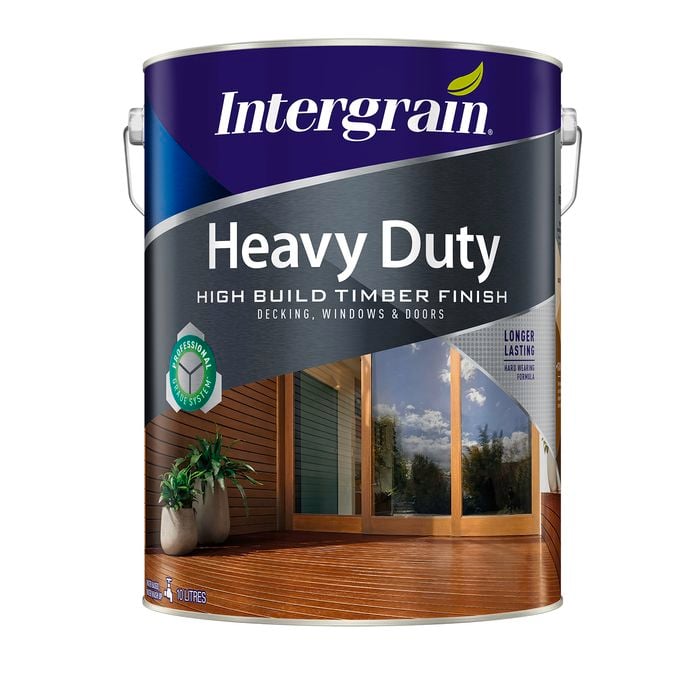Intergrain 10L Heavy Duty Timber Finish - Bunnings Australia