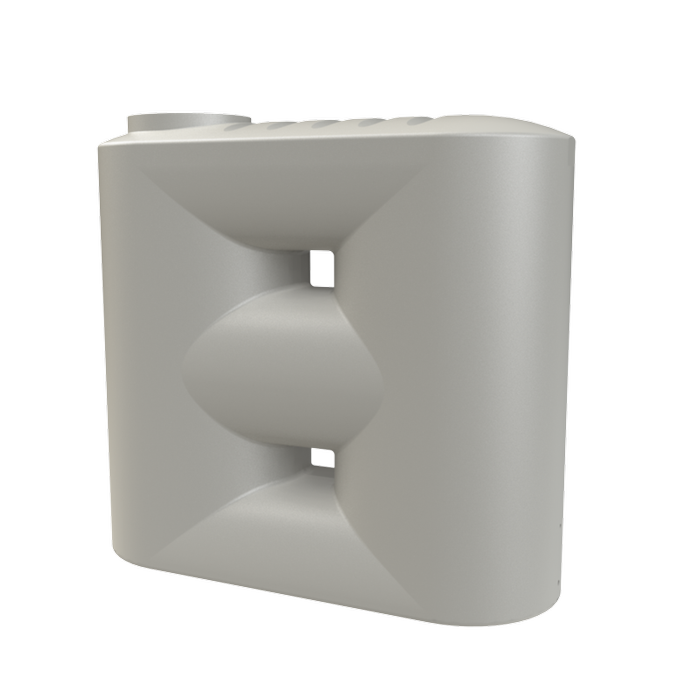 Melro Tanks 3510L Birch Grey Poly Slimline Water Tank - Bunnings Australia