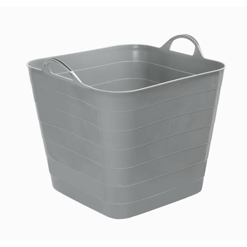 Ezy Storage 42L Assorted Colour Square Flexi Storage Tubs - Bunnings ...