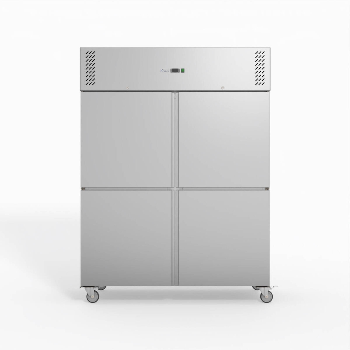 FED-X Stainless Steel Four Door Upright Freezer 945L XURF1410S2V ...