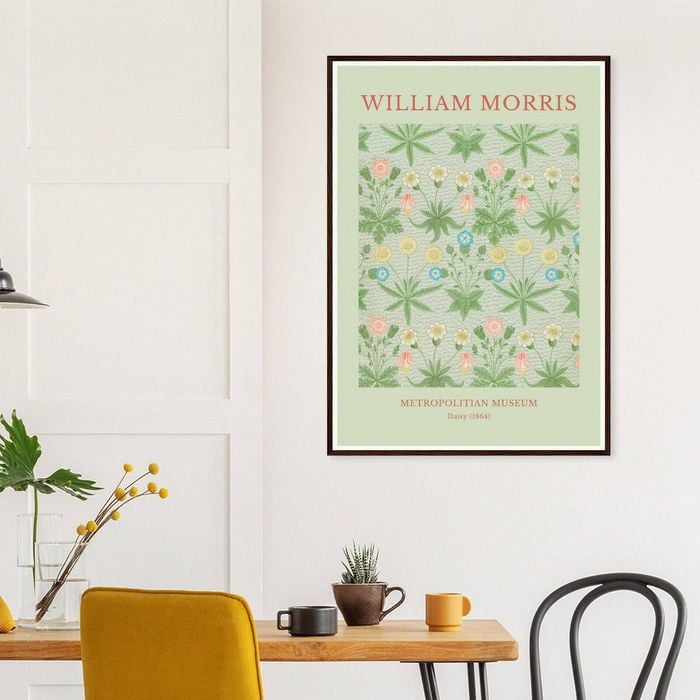 Galrie William Morris Daisy Print 1864 Elegant Home Decor Art (A4 ...