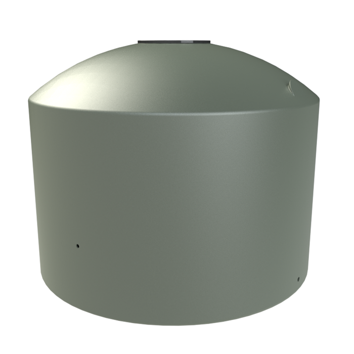 Melro Tanks 2200L Rivergum Round Squat Poly Water Tank - Bunnings Australia