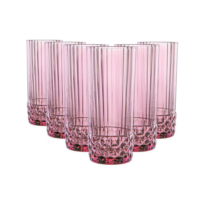 Bormioli Rocco America '20s Highball Glasses - 400ml - Pack Of 12 ...
