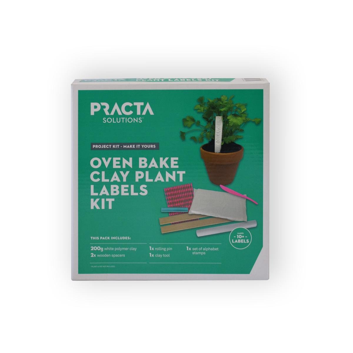 Practa Oven Bake Clay Plant Labels Kit - Bunnings Australia