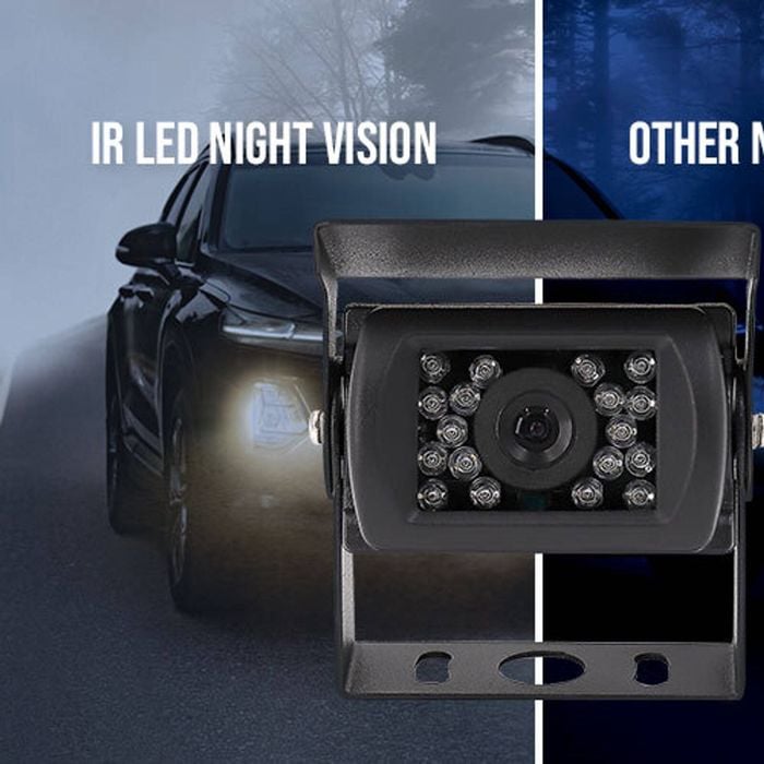 Elinz AHD Reversing Forward View CCD Camera 4PIN Night Vision Car Truck ...