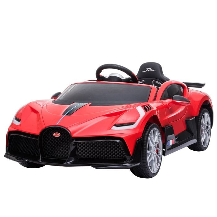 Licensed Bugatti Divo Electric Kids Ride-on Car - Red - Bunnings Australia