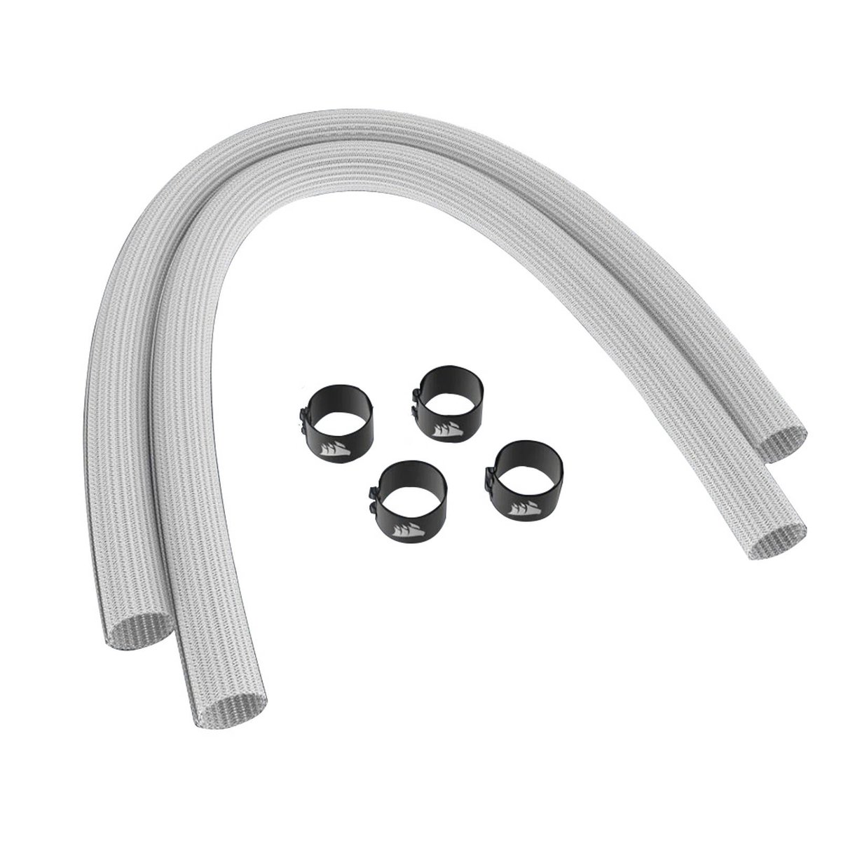 Corsair Sleeving Kit For Aio Cpu Coolers - 400mm - White, Two-year ...