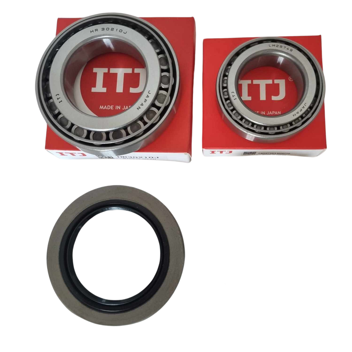 1x 3 Tonne Trailer and Caravan Bearing Kit LM29749-LM29710 and HR30210 ...