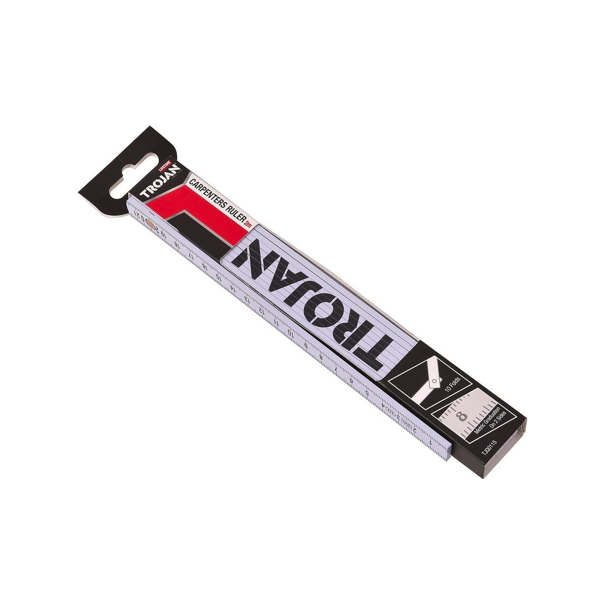Trojan 2m Carpenters Folding Ruler - Bunnings New Zealand
