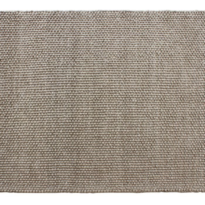 Aura Hand Woven Loop Pile Wool Rug Natural Beige - 240 x 340 cm ...