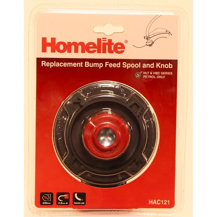 Homelite 2.0mm Bump Feed Line Trimmer Head - Bunnings Australia
