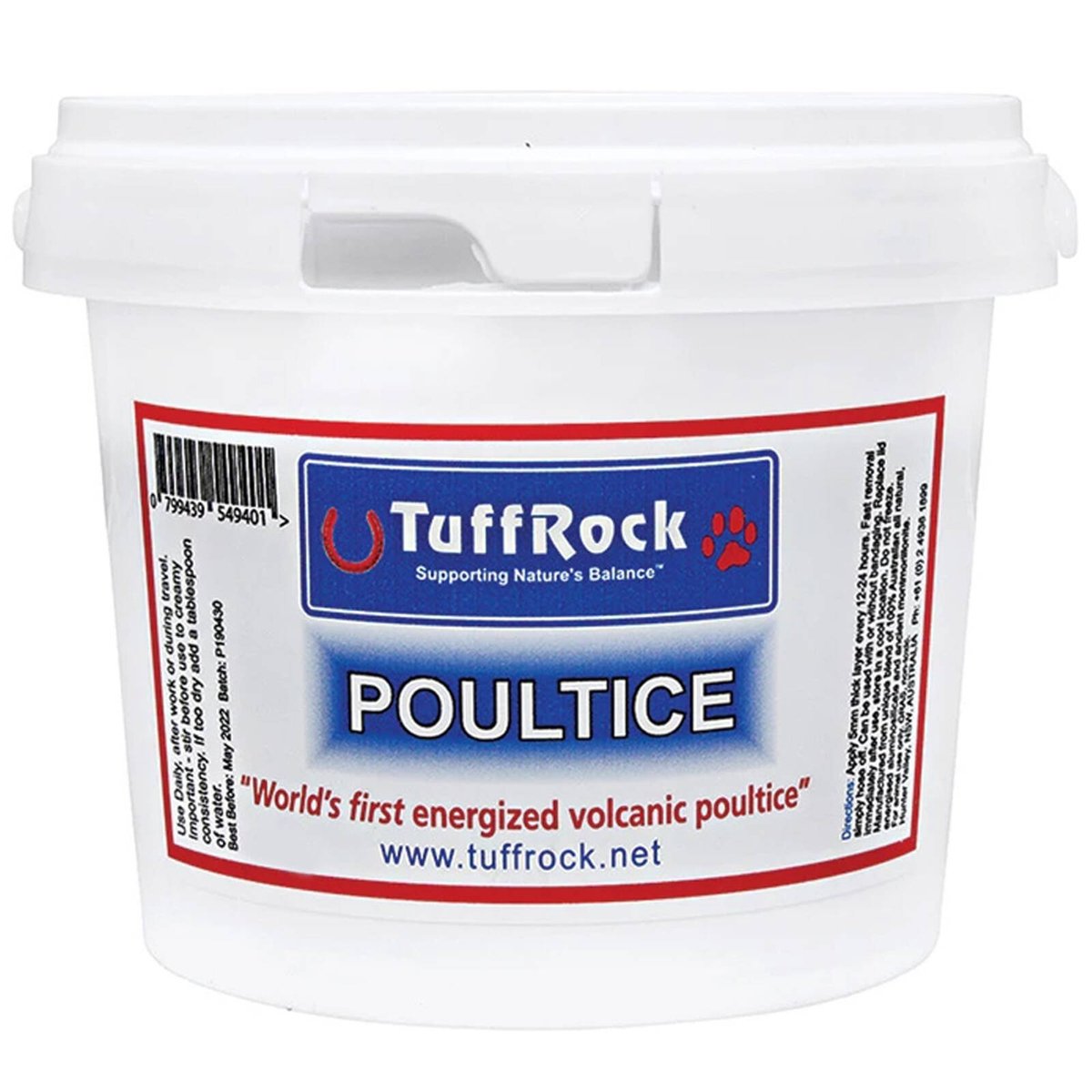 TuffRock Poultice Superior Wound Dressing Leg Support Horse 8kg ...