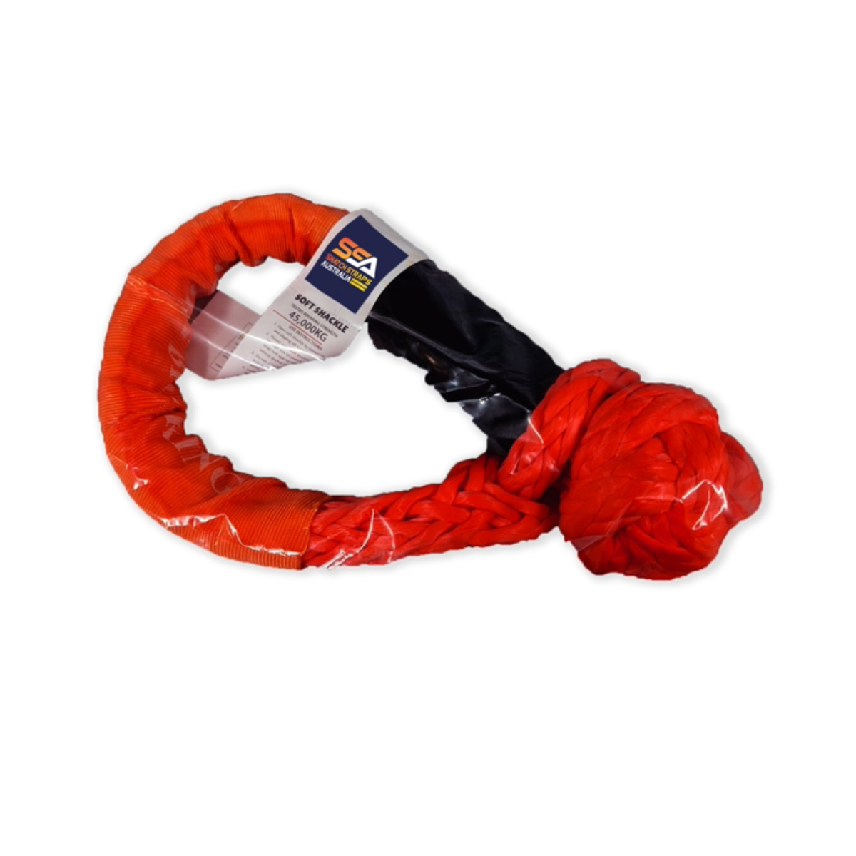 SSA Soft Shackles 45000kg 18mm 0.8m Orange - Bunnings Australia