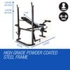 PROFLEX 7in1 Weight Bench Press Multi-Station Home Gym Equipment Set ...