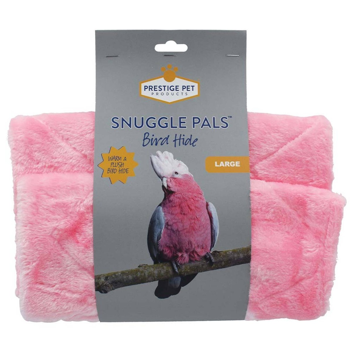 Prestige Pet Snuggle Pals Cosy Tent Bird Hide Pink Large - Bunnings ...